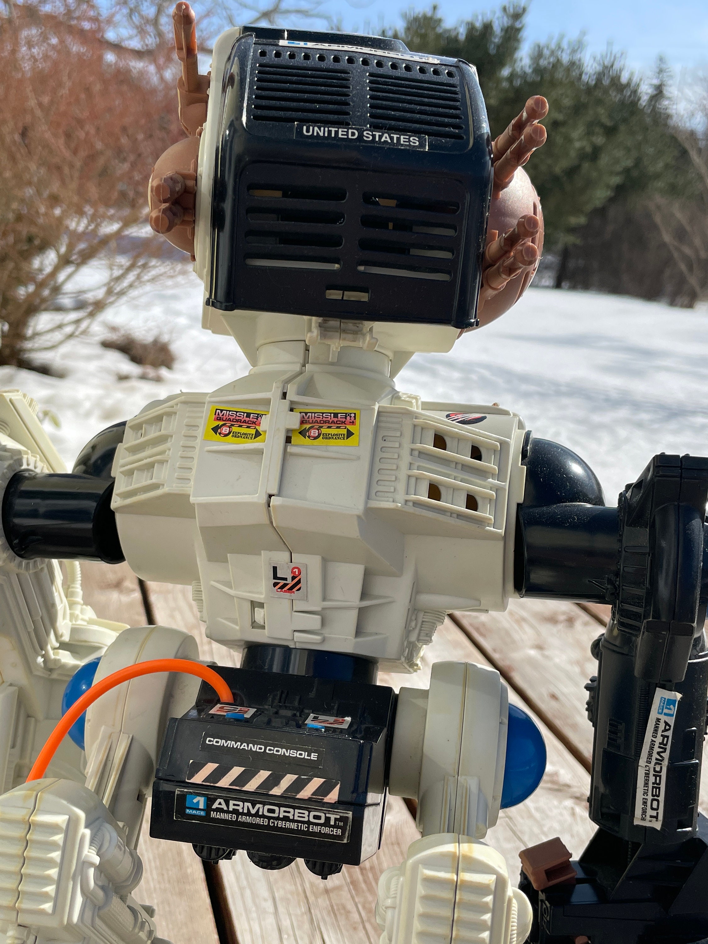 Vintage 1993 Hasbro GI Joe Star Brigade Armorbot Incomplete - Etsy