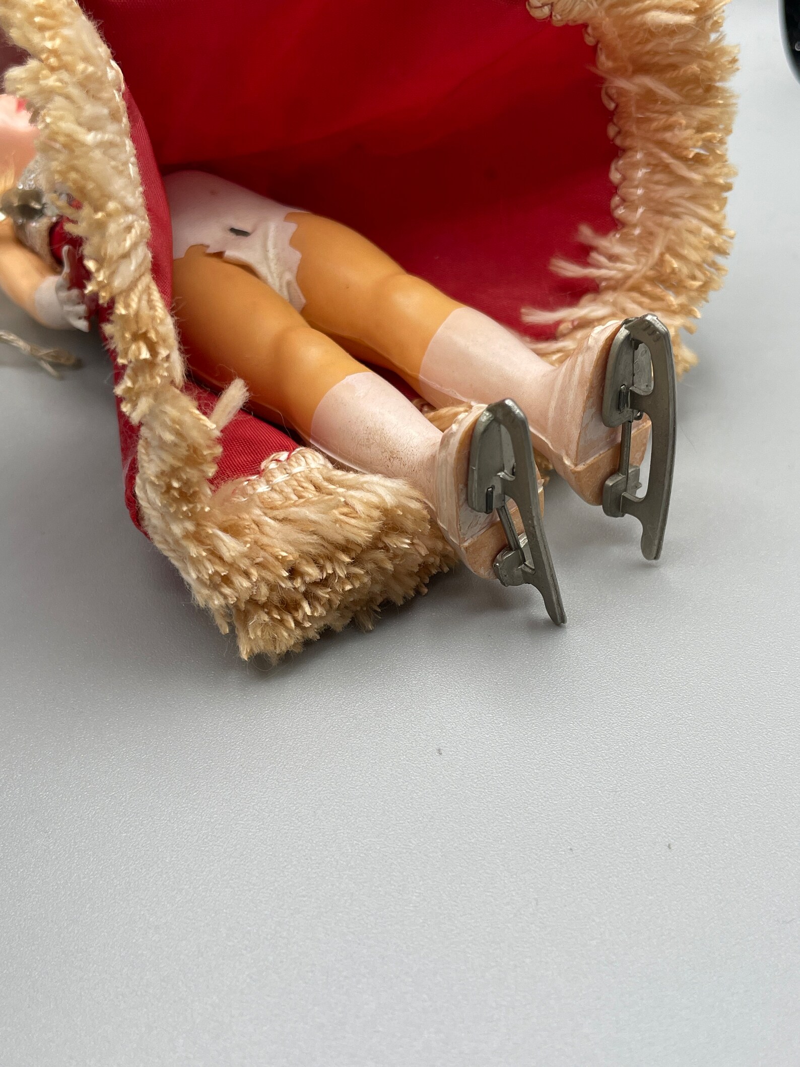 Vintage Ice Capades Figure Skater Souvenir Doll 1950s 1960s Blinking ...