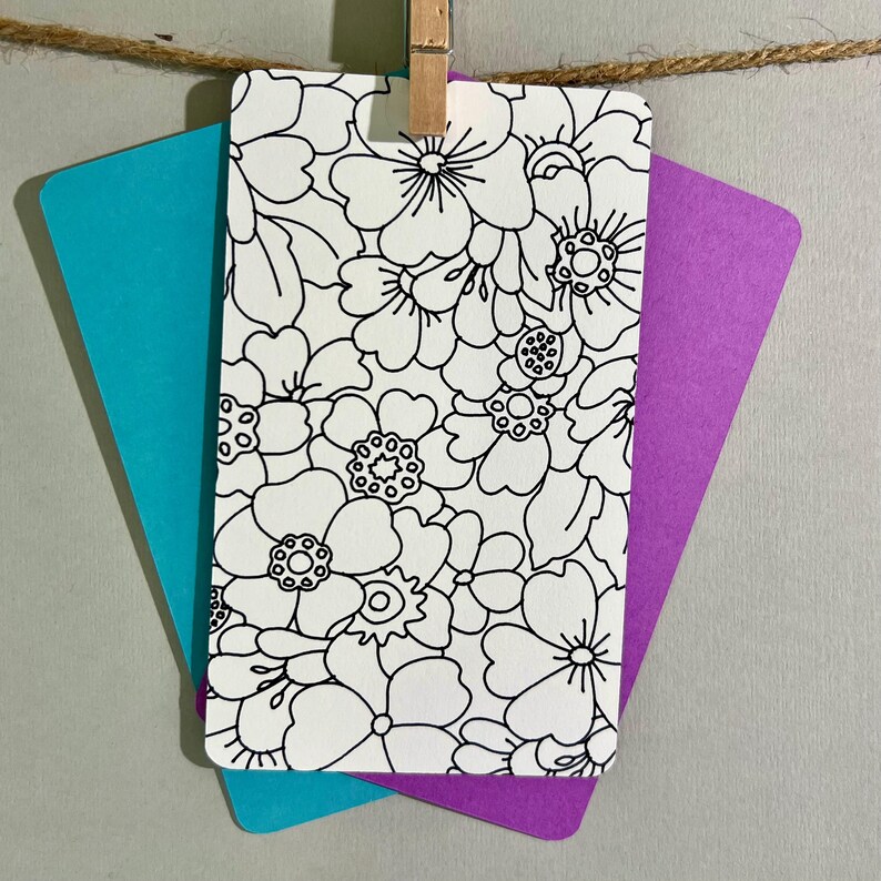 Coloring Bookmarks, Customize Your Own Bookmark - Etsy