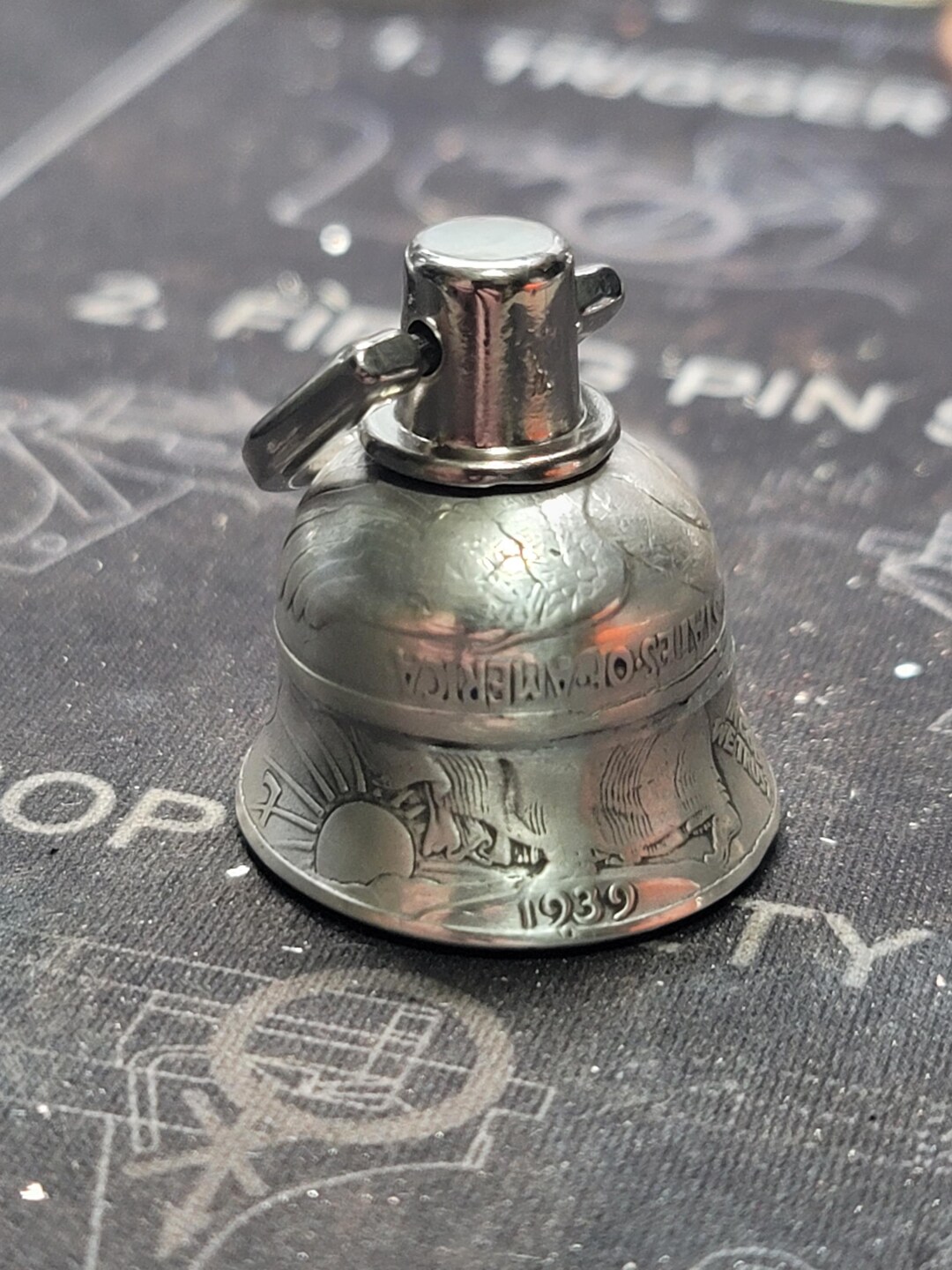 Silver Half Dollars Gremlin Bell - Etsy
