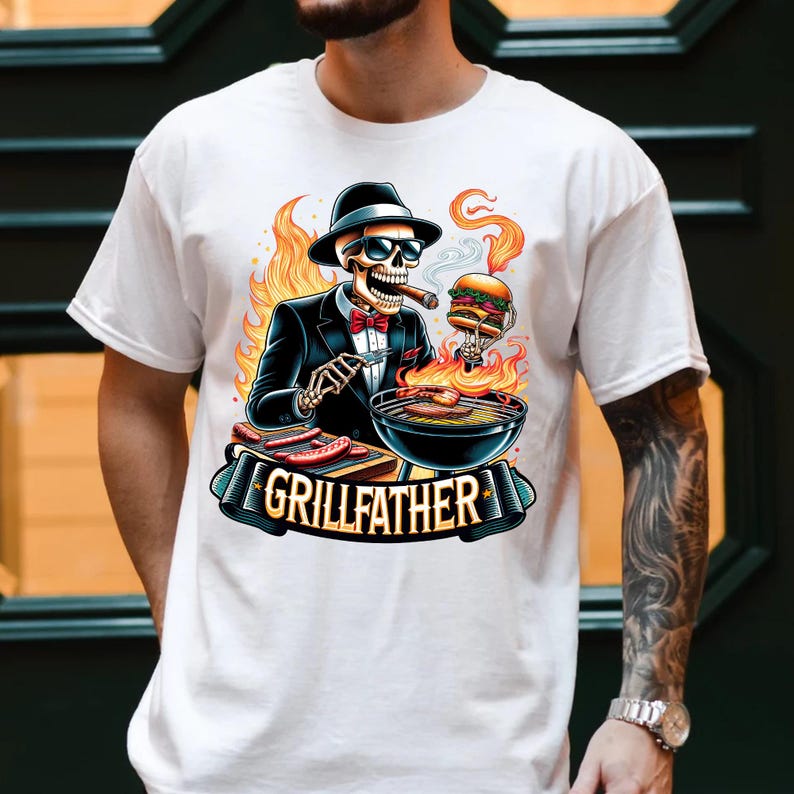 Trendy Funny Grill Father PNG | Daddy Joke Grillfather Design Digital ...