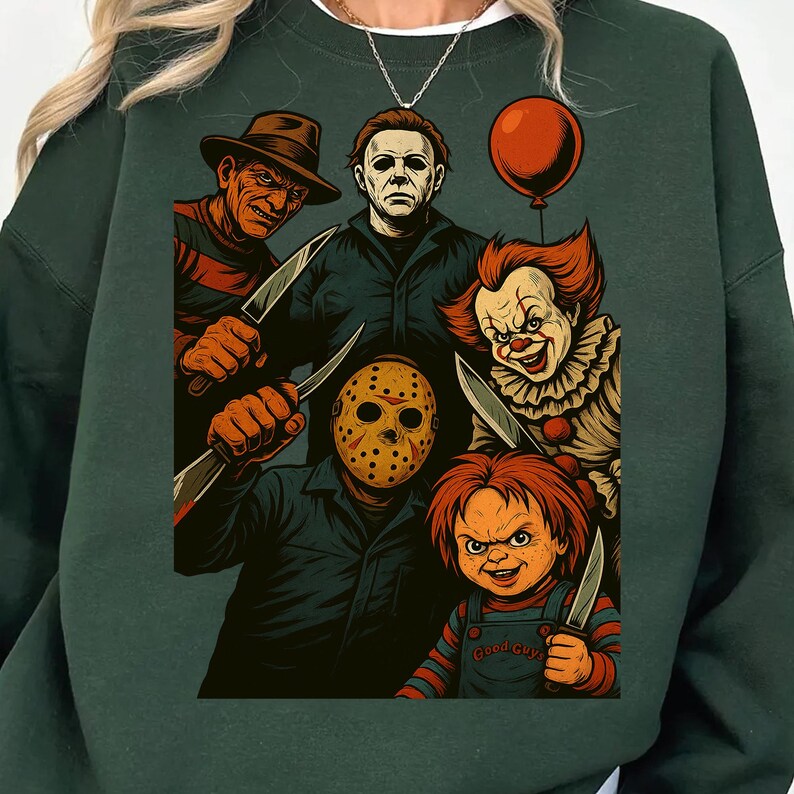 Funny Horror Character PNG | Trendy Spooky Season Design Digital ...