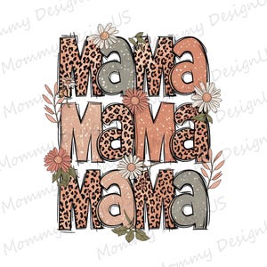 Popular Mama Bundle PNG | Cute Mothers Day Design Digital Download File ...
