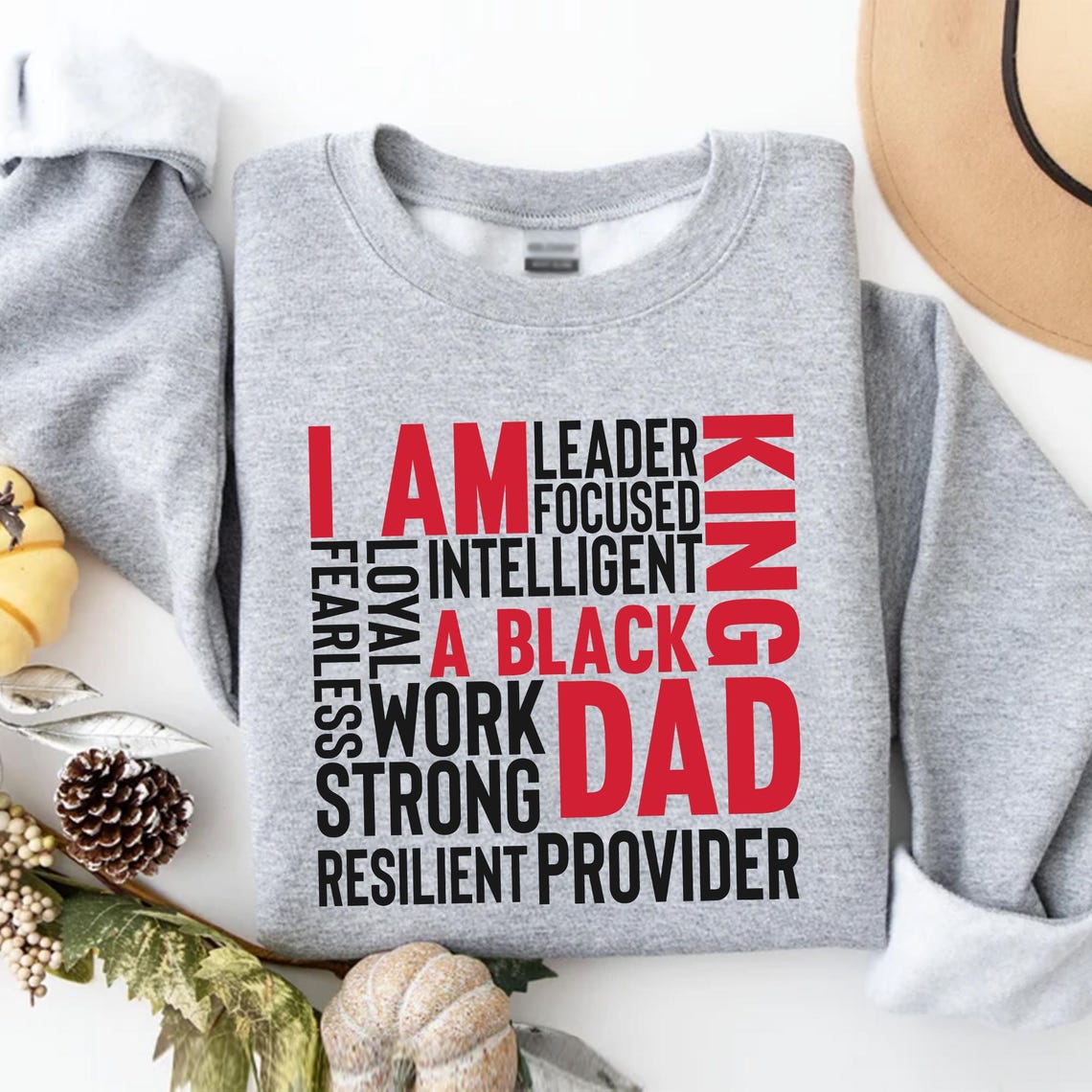 I Am A Black Dad Svg, Black Dad Design PNG, Fathers Day Png, Black ...