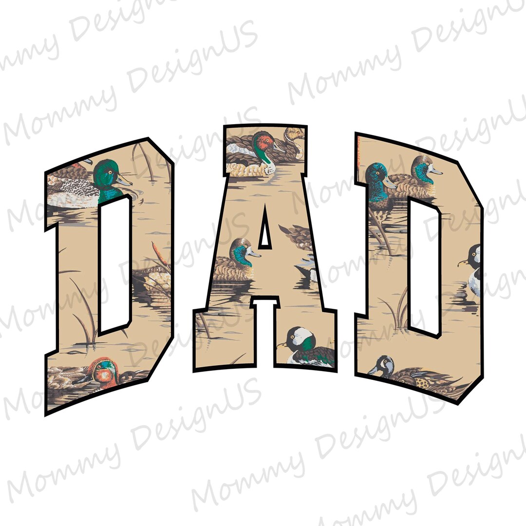 Dad Duck PNG, Father's Day Png, Hunting Dad Design Png, Duck Hunter Png ...