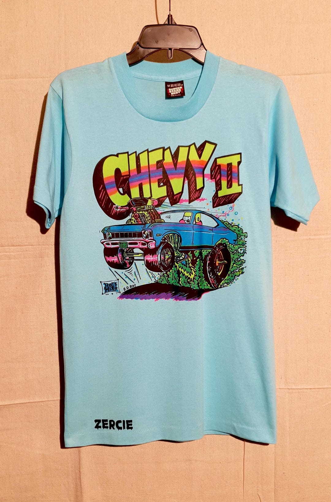 Vintage Chevy II Rats Hole Big Daddy Ed Roth 1960s Iron on Transfer on ...