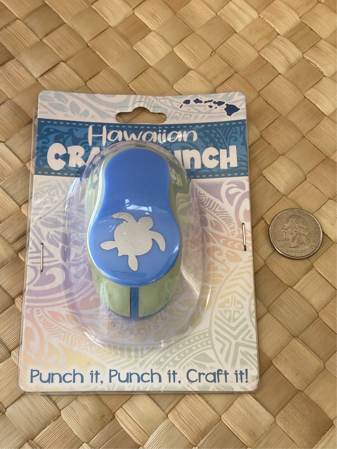 Hawaiian Craft Punch Honu Sea Turtle Island Aloha Mahalo Hawaii ...