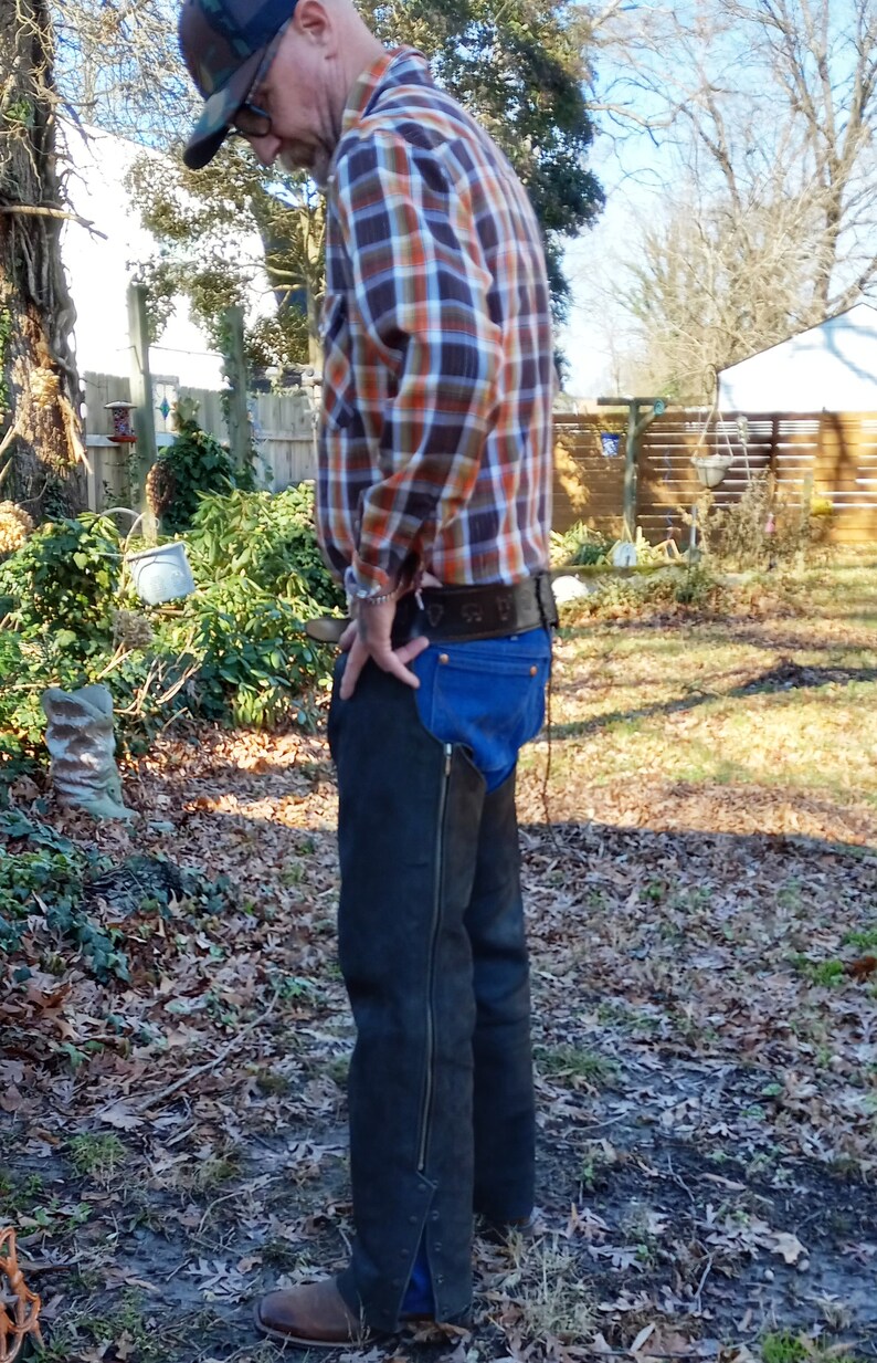 Vintage Chaps, Black Chaps, Rip Wheeler Costume, Western Costume ...