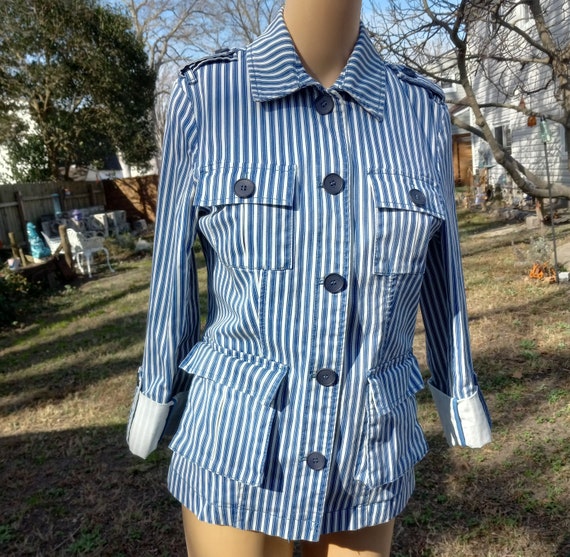 Horizontal Striped Jacket by United Colors of Benetto… - Gem