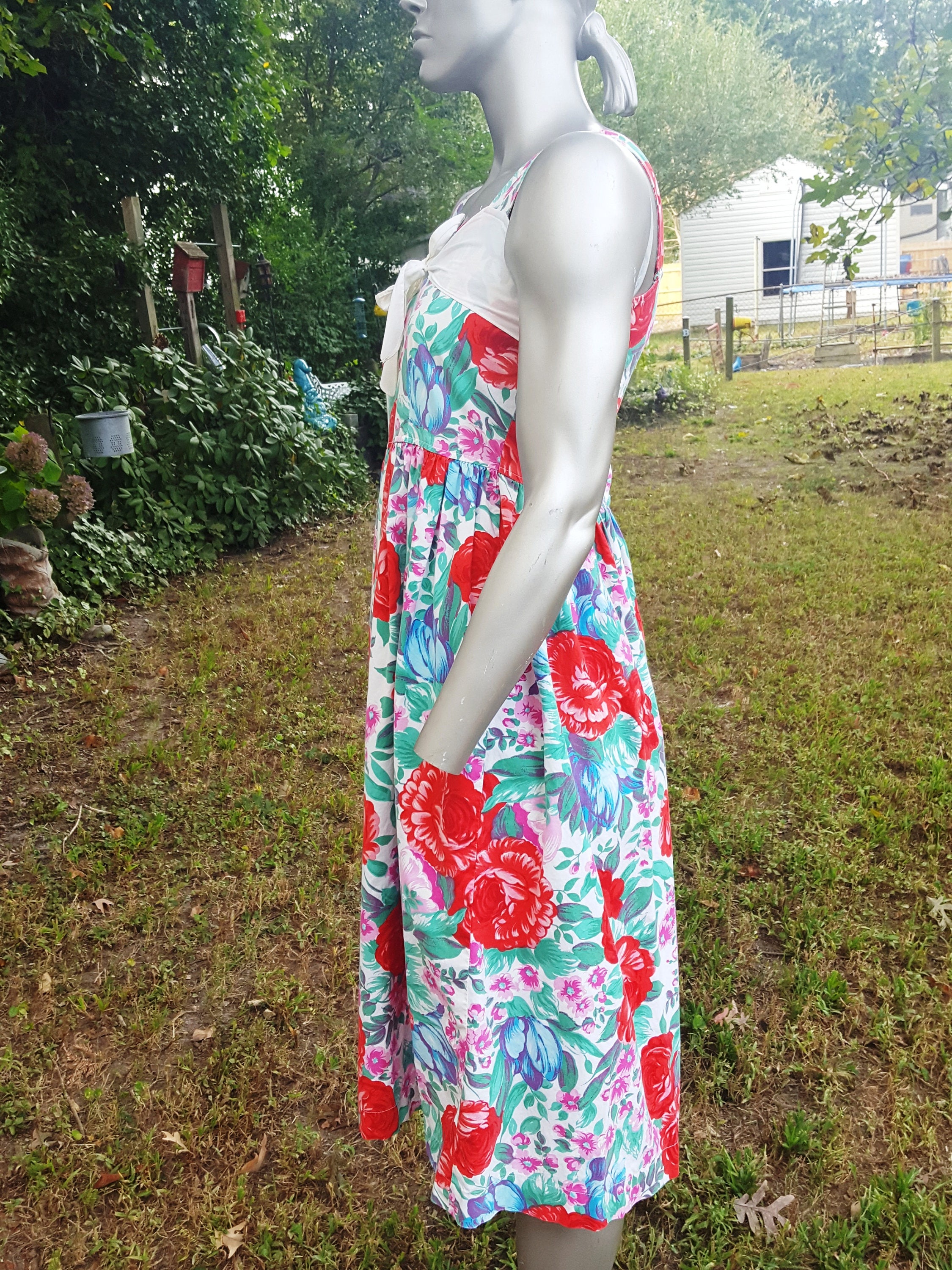 80s Dress 80s Costume Vintage Dress 80s Sundress Vintage - Etsy