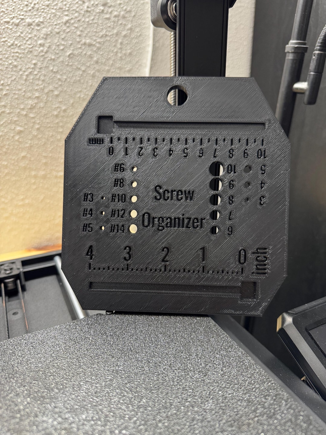 Screw Organizer 3D Printed Bolt Organizer and Sorting Panel for Metric ...