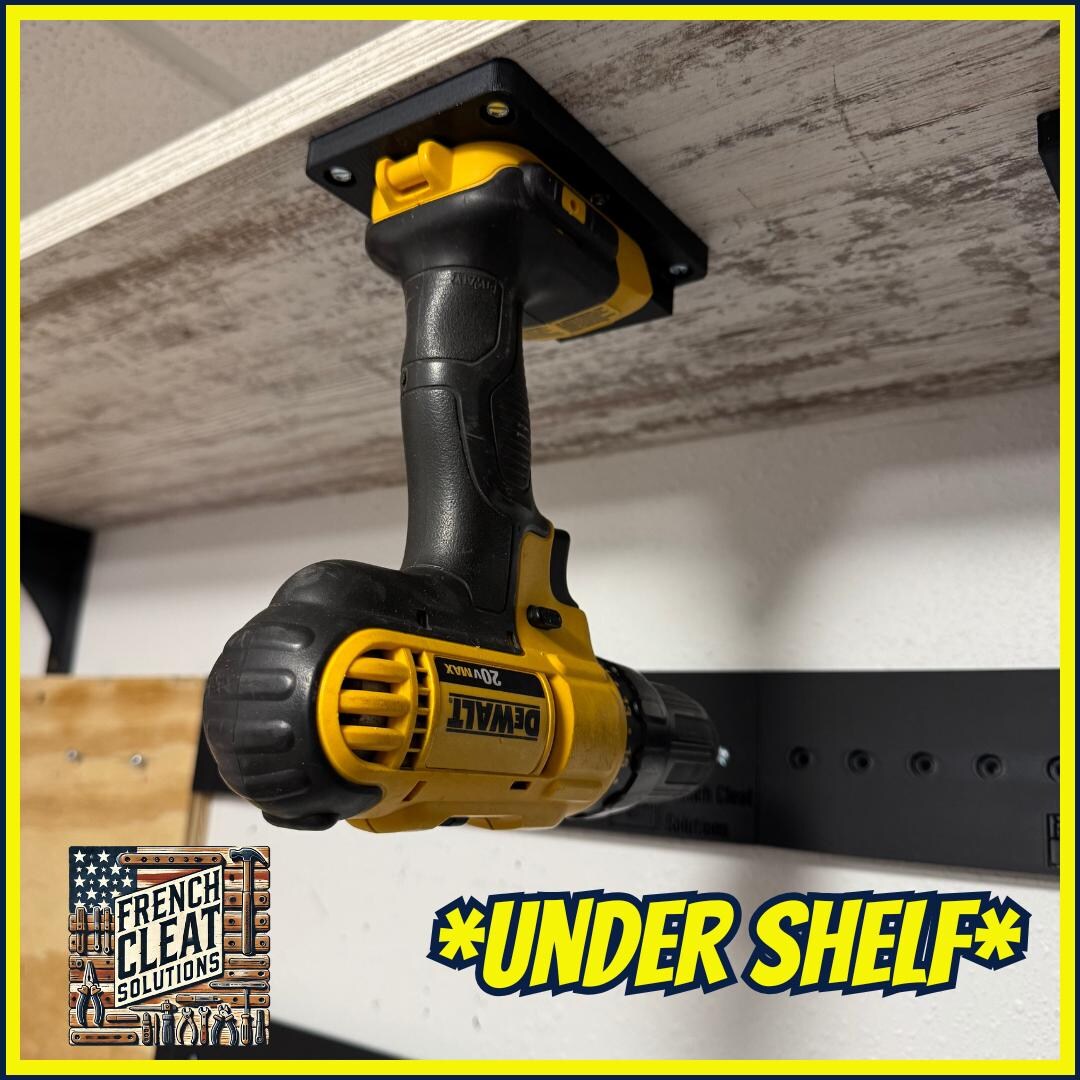 Dewalt Drill & Impact Driver Holder - 3D Printed Dewalt Oscillating ...