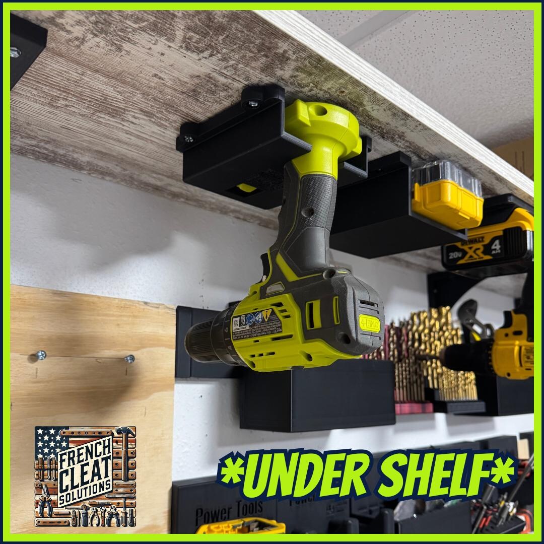 Ryobi Drill & Impact Driver Holder - 3D Printed Ryobi Oscillating Multi ...
