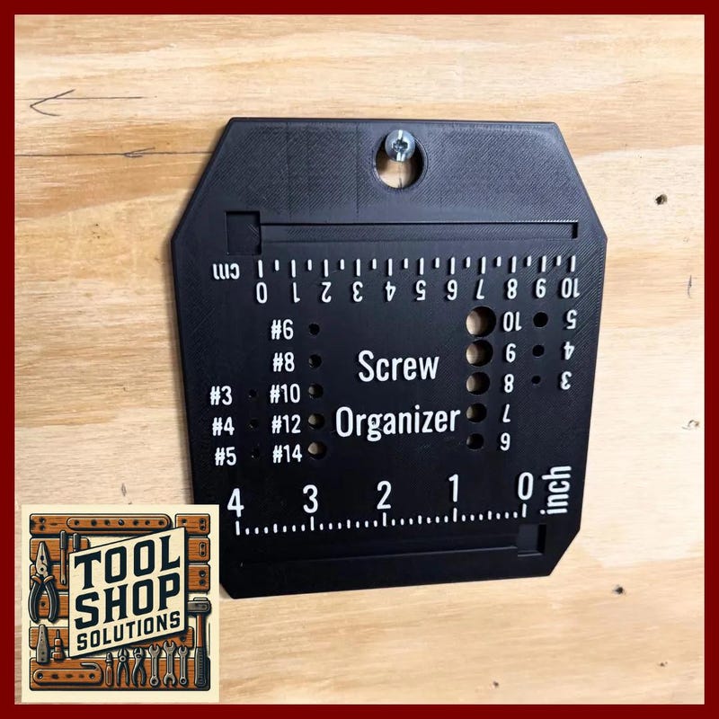 Screws and Bolt Organizer - Etsy
