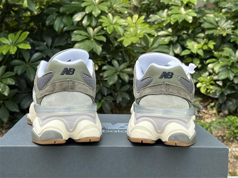 New Balance 9060 Series Olive Green Men's Top Sneakers U9060FOC - Etsy
