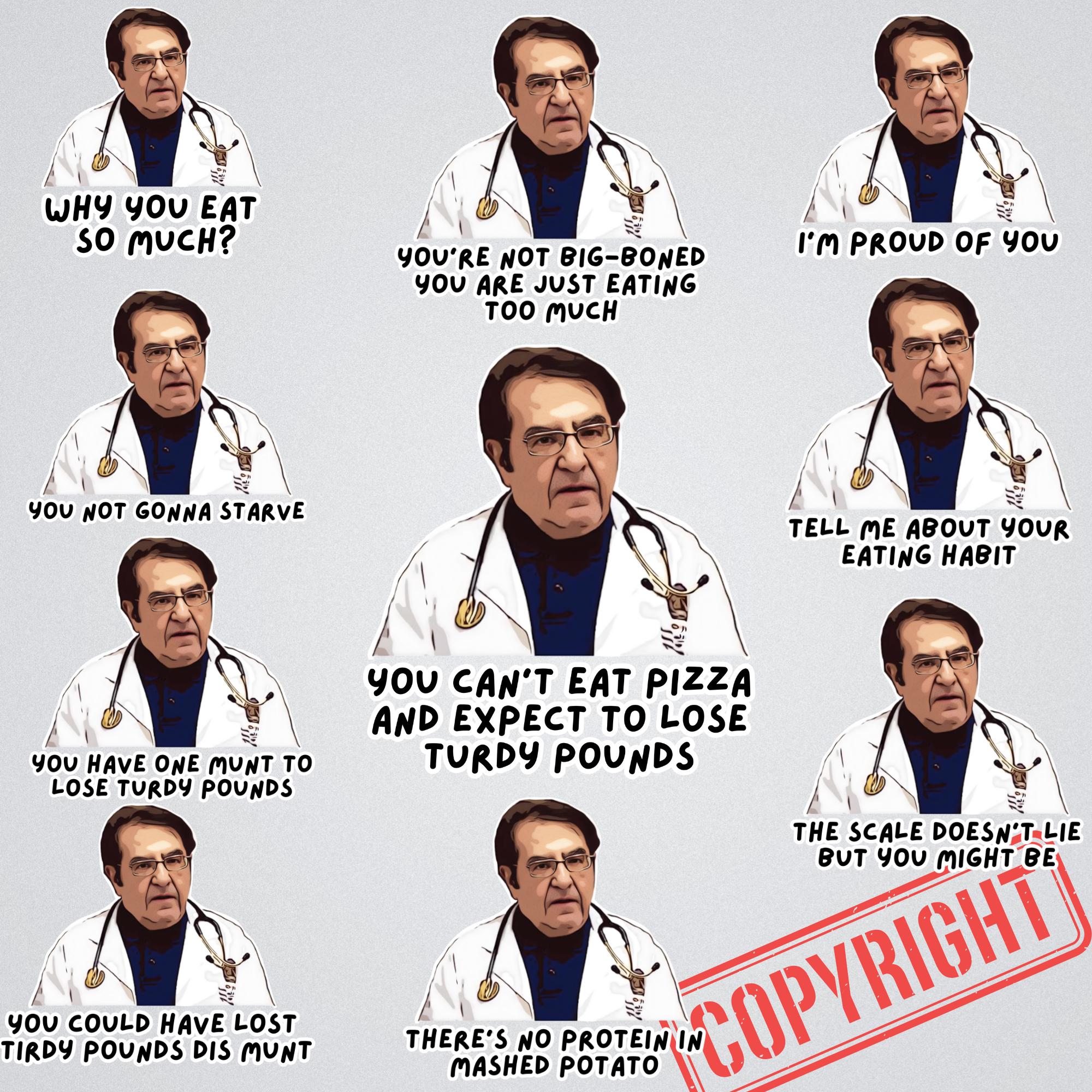 10 Doctor Now Funny PNG Bundle, Dr. Doctor Younan Nowzaradan Funny ...