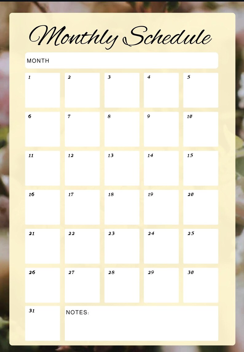 Floral Digital Planner - Etsy