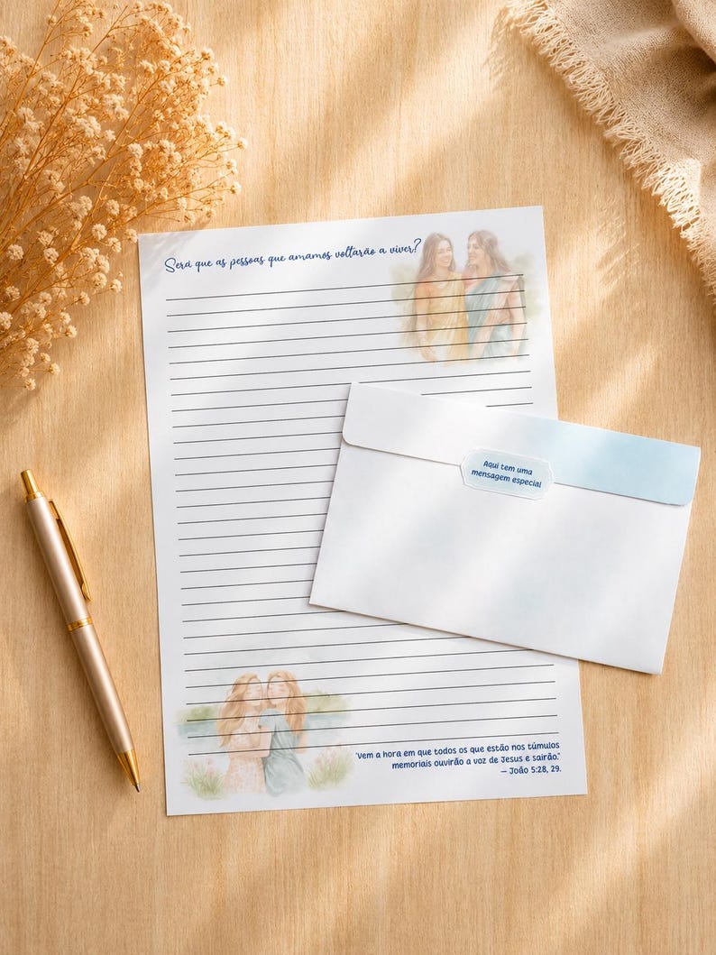 JW Letter Writing Kit | Printable Digital Letter Set Inspired by New ...