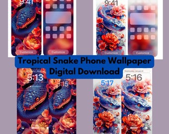 Snake Phone Wallpaper - Etsy