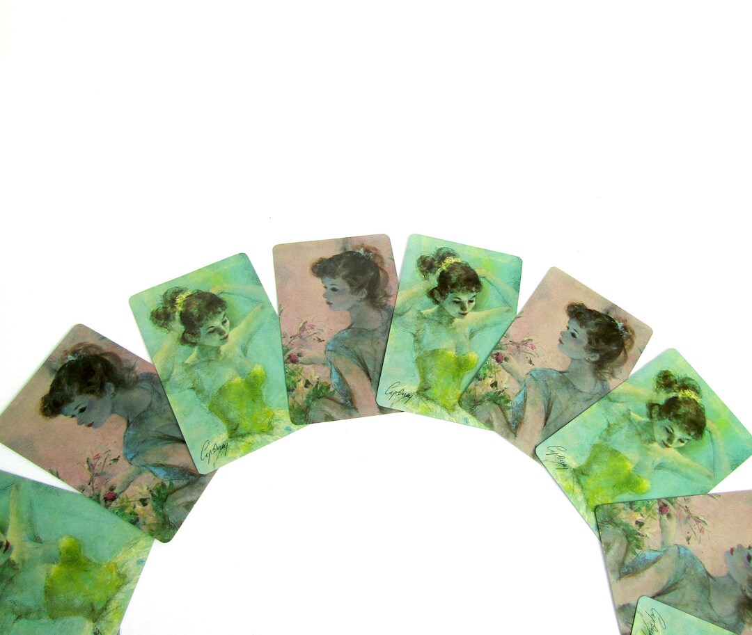 Ballet Impressionism Art Cards / Ballet Playing Cards / Ballet Wedding ...