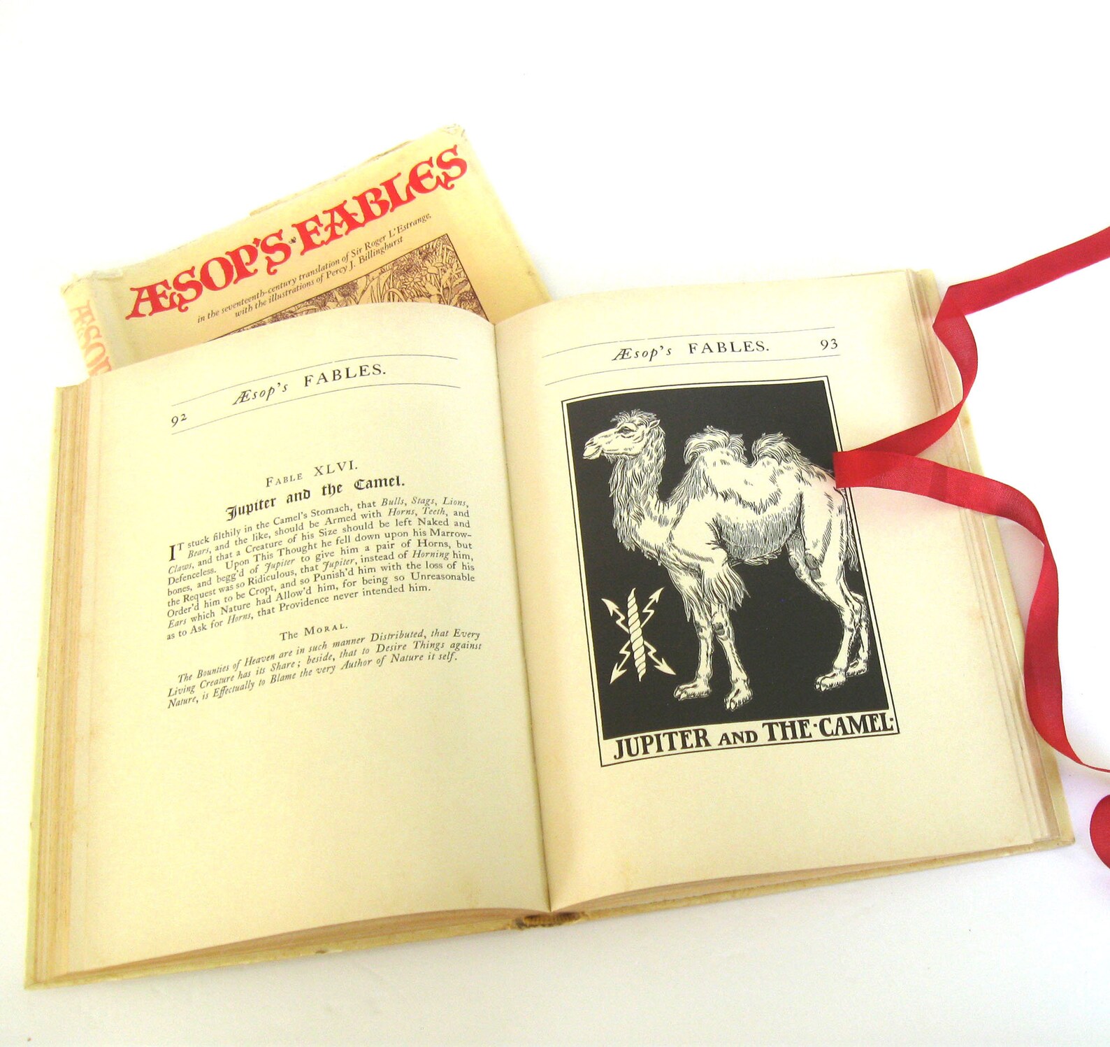 Aesop's Fables Old Aesop's Fables Book Introduction - Etsy
