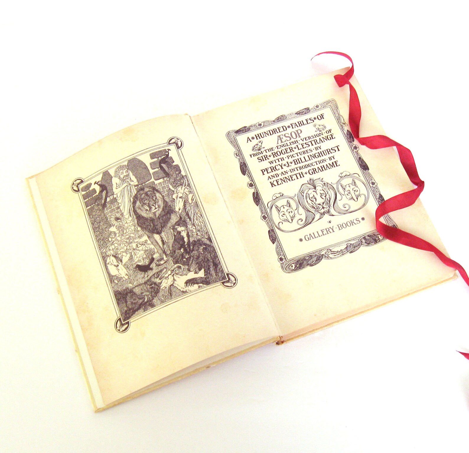 Aesop's Fables Old Aesop's Fables Book Introduction | Etsy