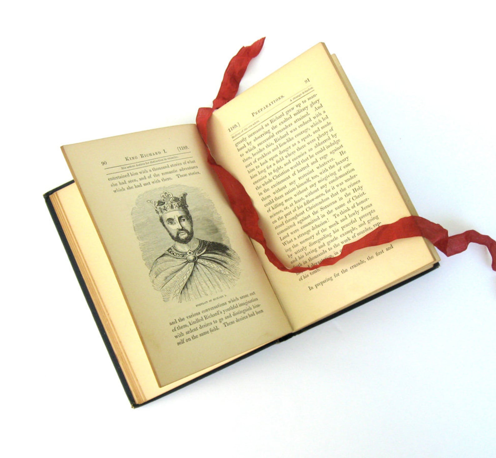 History of King Richard the First of England by Jacob Abbott - Etsy