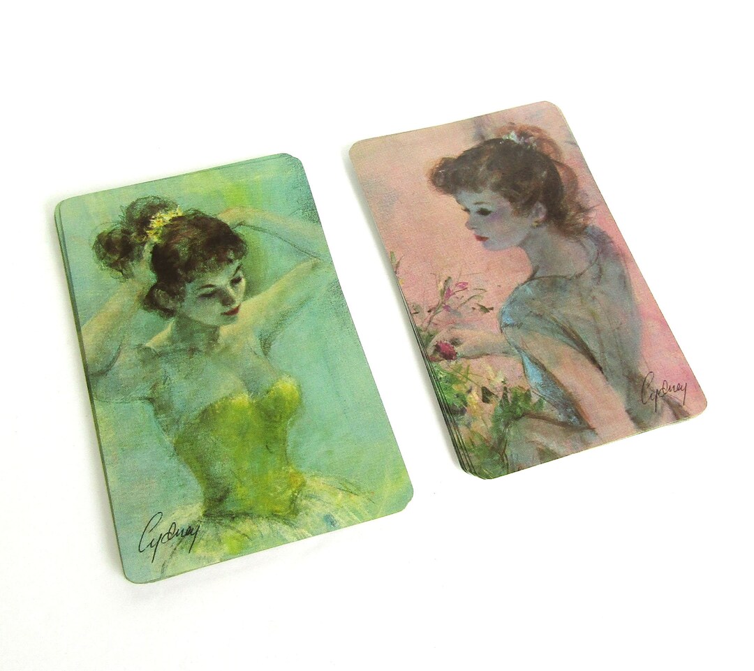 Ballet Impressionism Art Cards / Ballet Playing Cards / Ballet Wedding ...