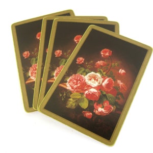 Lot of Trade Cards, Assorted Playing Cards, Vintage Botanical Art ...