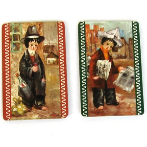 Vintage Card Lot, Vintage Playing Cards, Homeless Boy Cards, Hobo Cards ...