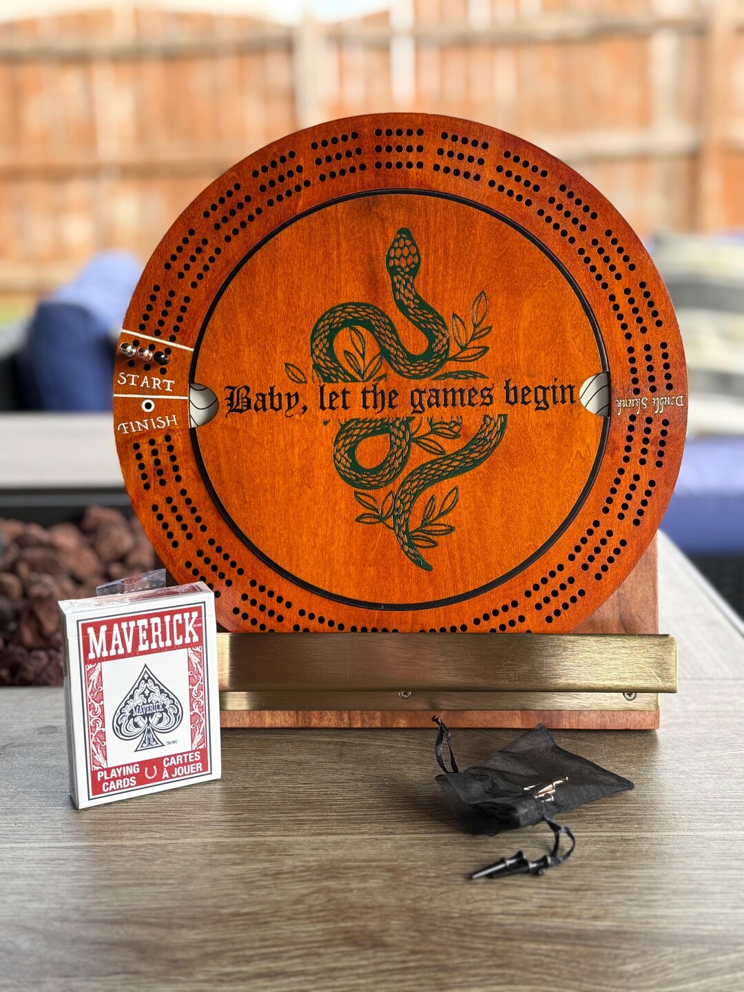 11” Taylor Swift Inspired “baby, Let the Games Begin” Cribbage Board - Etsy