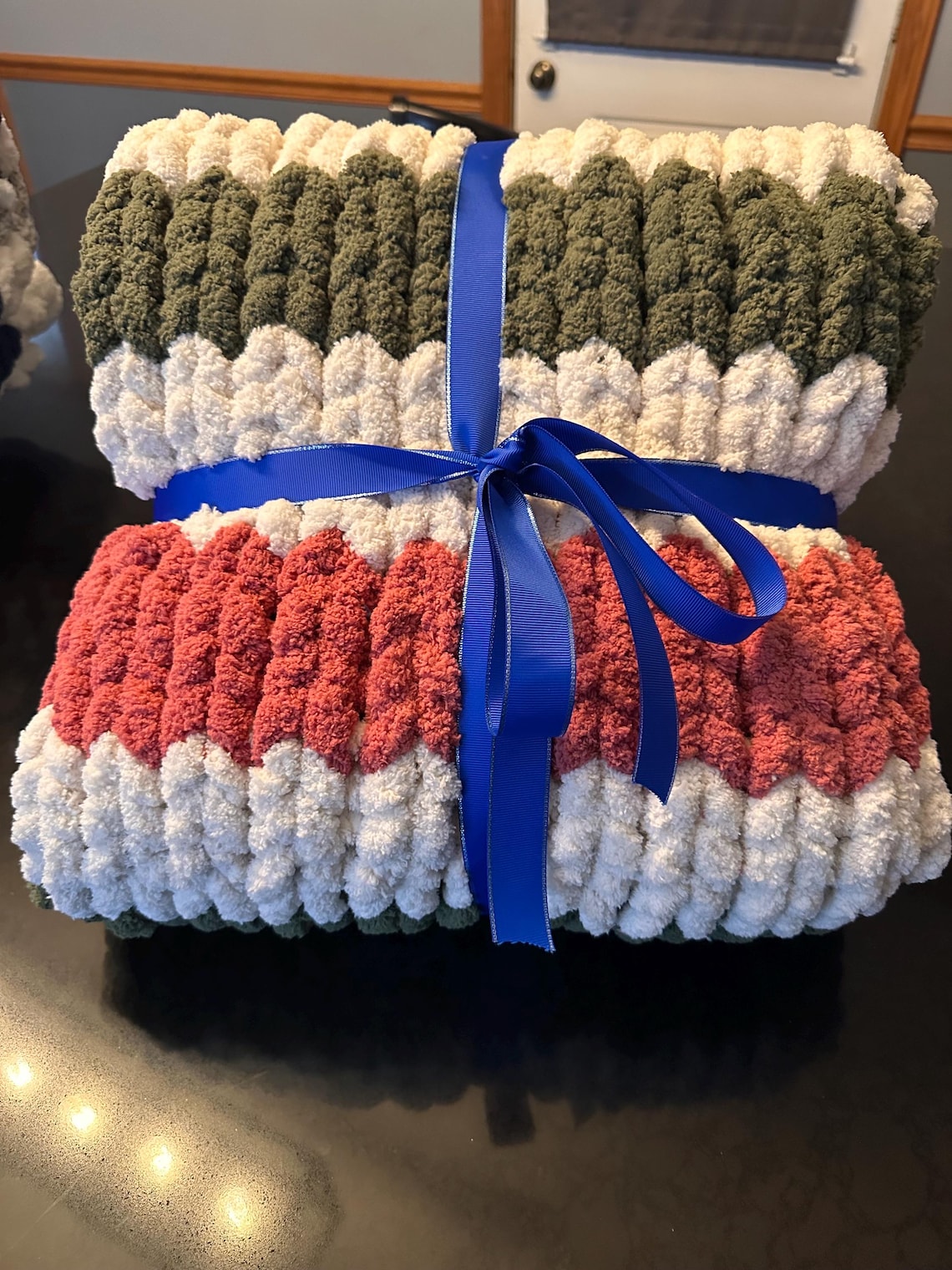 Handmade Chunky Knit Blankets - Etsy