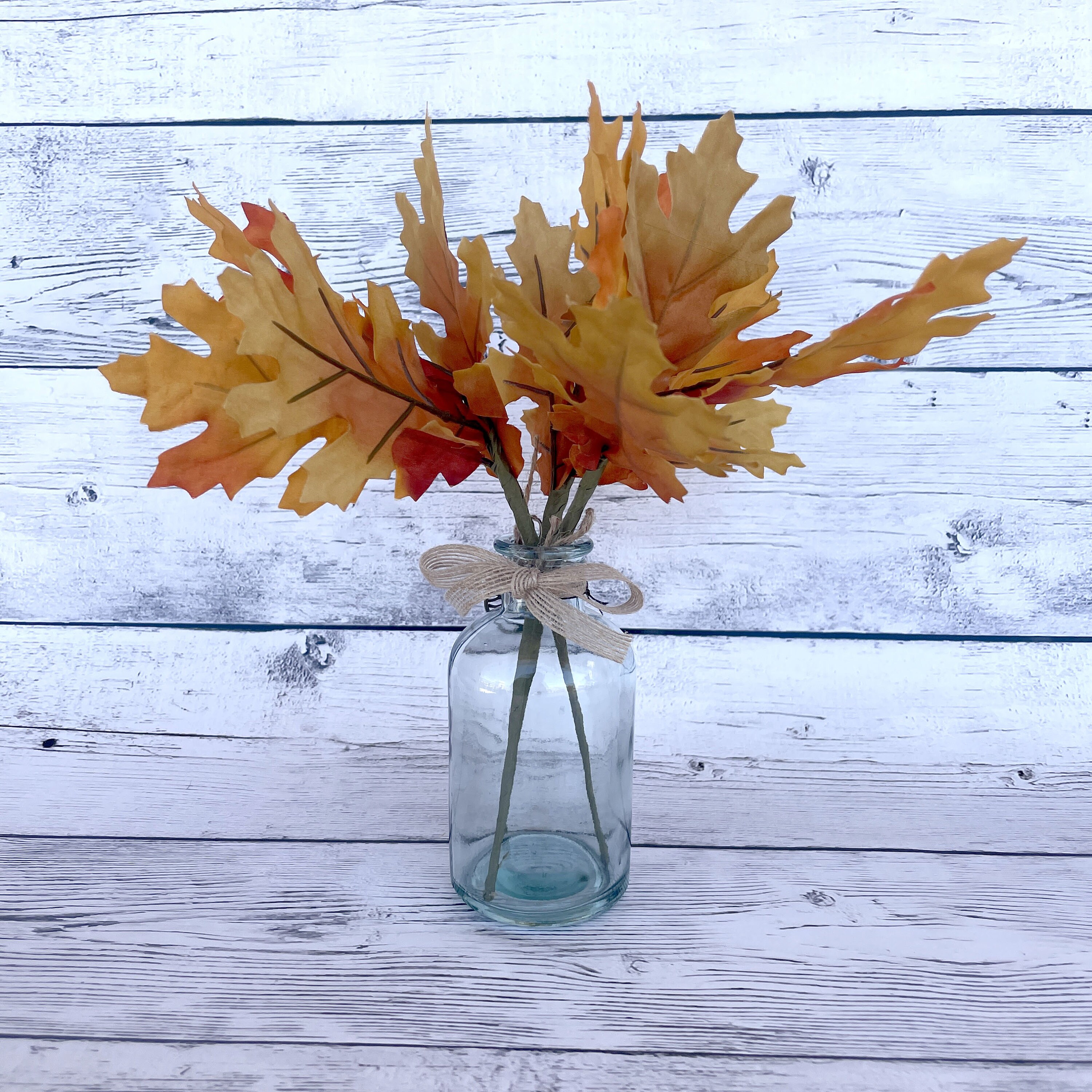 Fall Leaves Bundle Artificial Leaves - Etsy