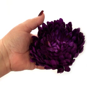 Purple Mum - Artificial Flowers, Silk Flower - Etsy