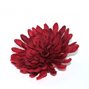 Christmas Red Mum - Artificial Flowers, Flower Heads - Etsy