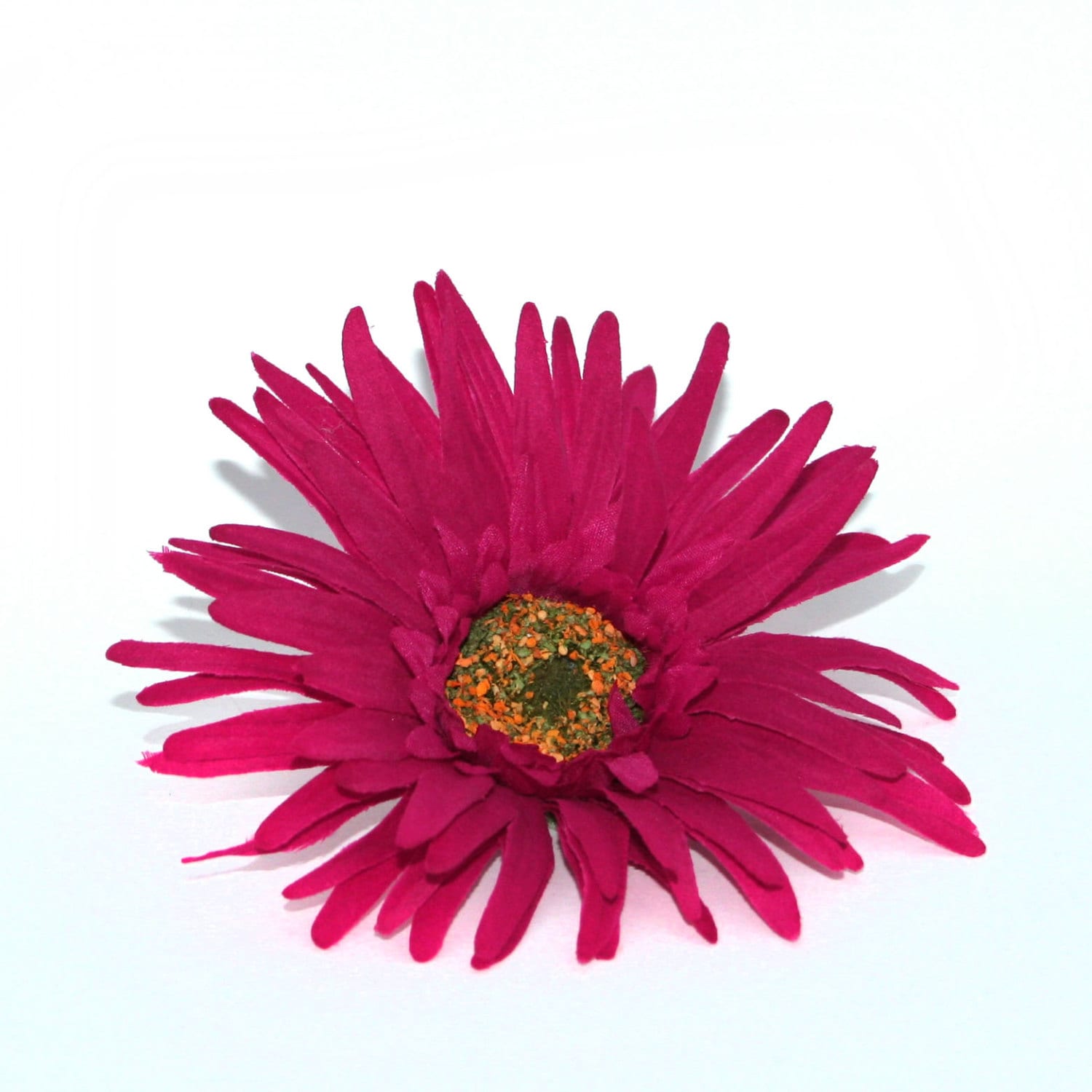 Hot Pink Gerbera Spider Daisy - Artificial Flowers, Silk Flower Heads ...