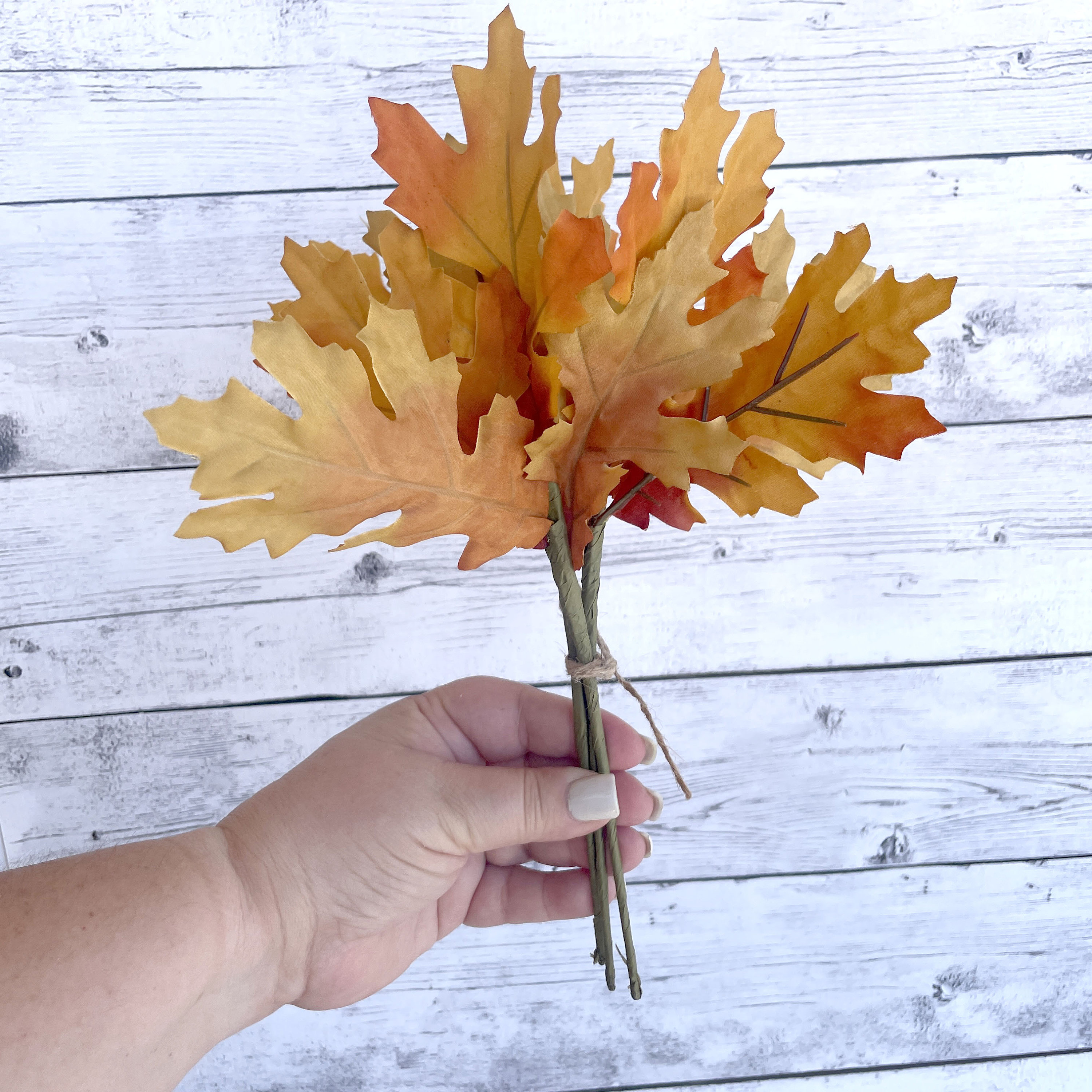 Fall Leaves Bundle Artificial Leaves - Etsy