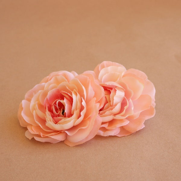 Peach Ranunculus - Etsy