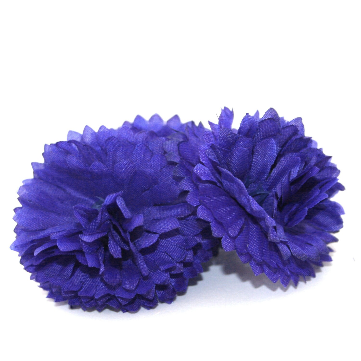 3 Royal Blue Cornflower Artificial Flowers Silk Flower | Etsy