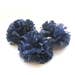 3 Navy Blue Carnations - Artificial Flowers - Etsy