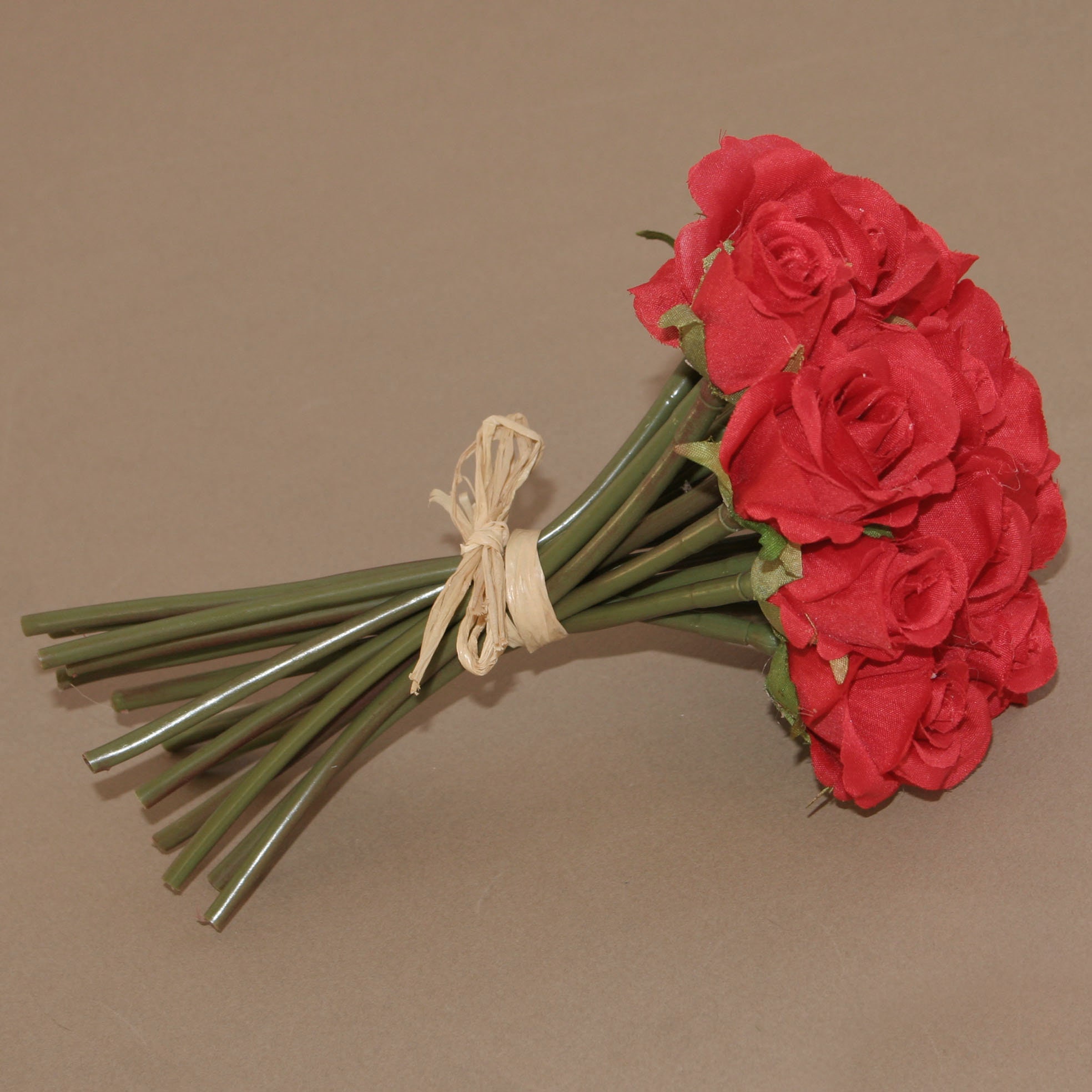 Small Red Rose Bouquet Artificial Flowers Silk Flowers - Etsy