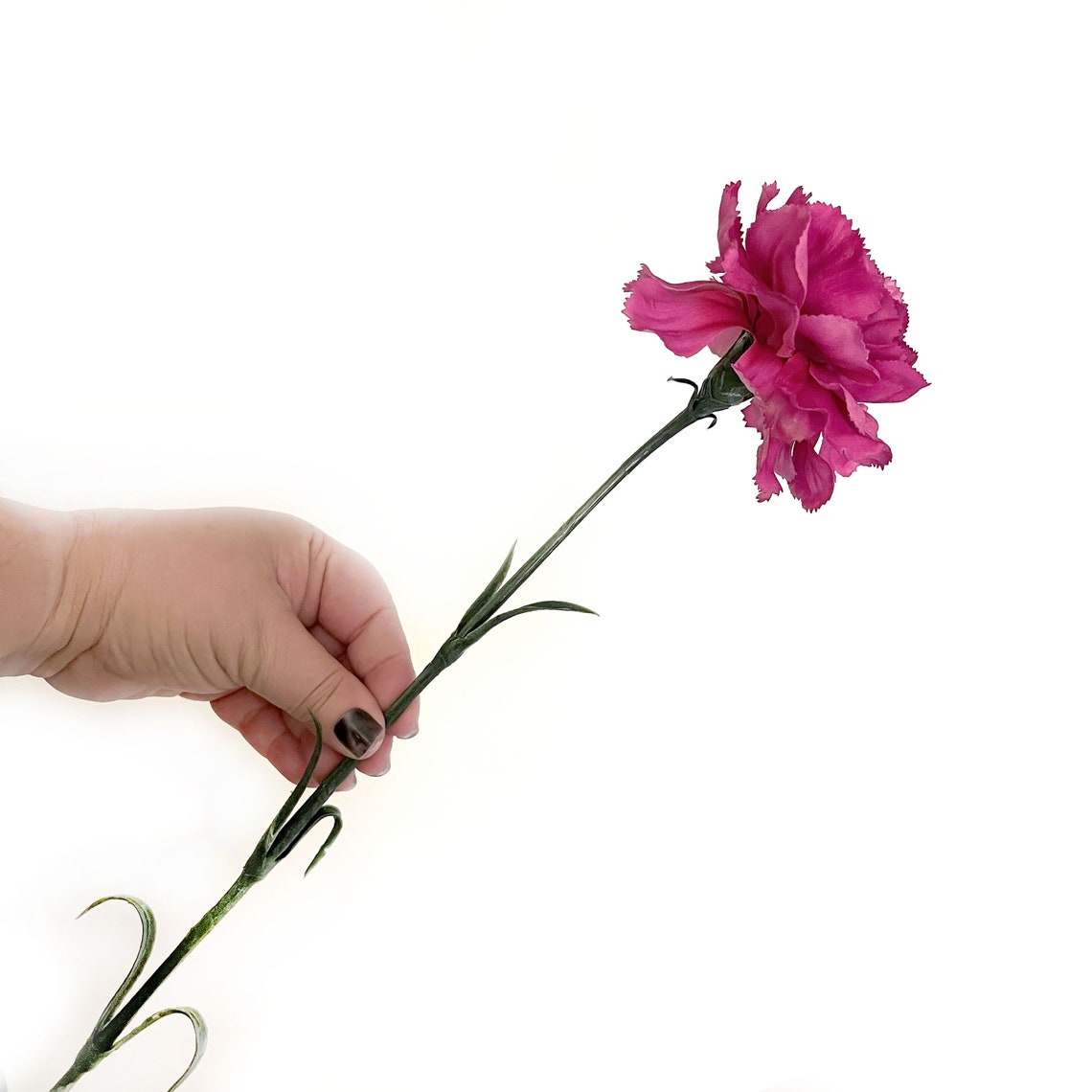 Real Touch Violet Carnation - Artificial Flowers - Available With or ...