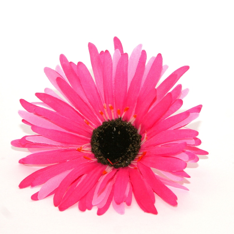 Hot Pink Wild Gerbera Daisy Artificial Flowers Silk Flower - Etsy
