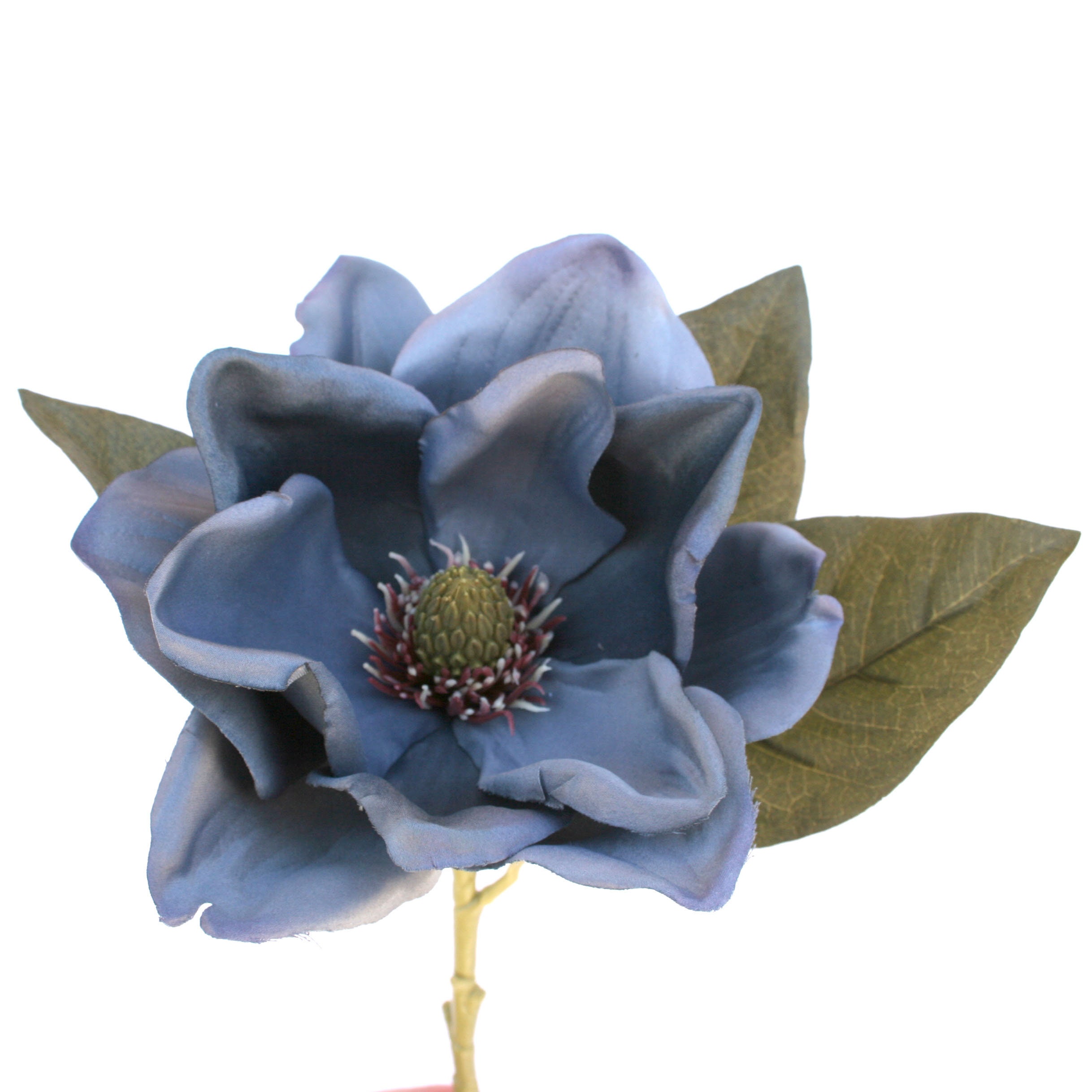 Jumbo Smokey Blue Magnolia With or Without Stem Artificial - Etsy