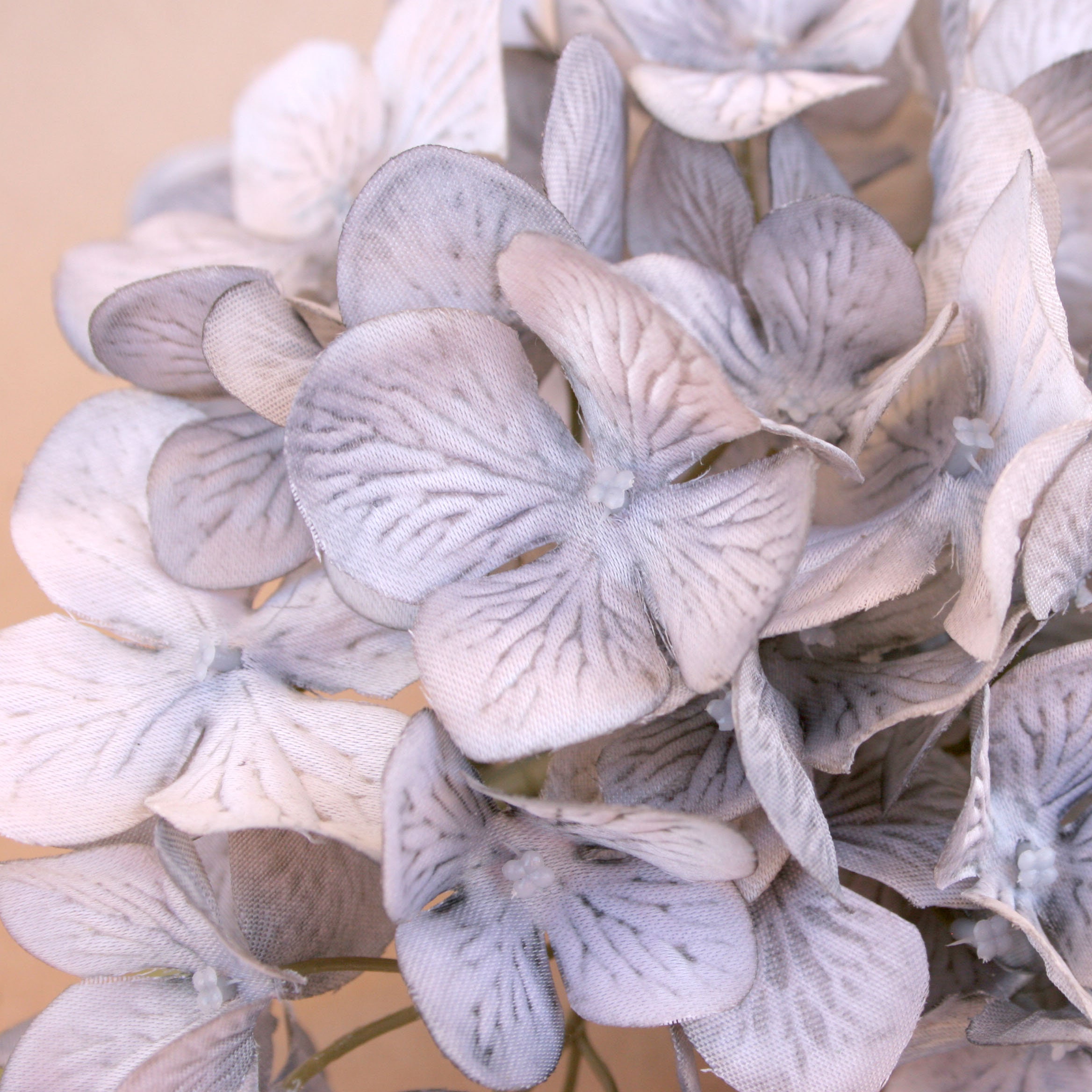 Full Hydrangea Head in Grey Artificial Flowers Silk Flower - Etsy