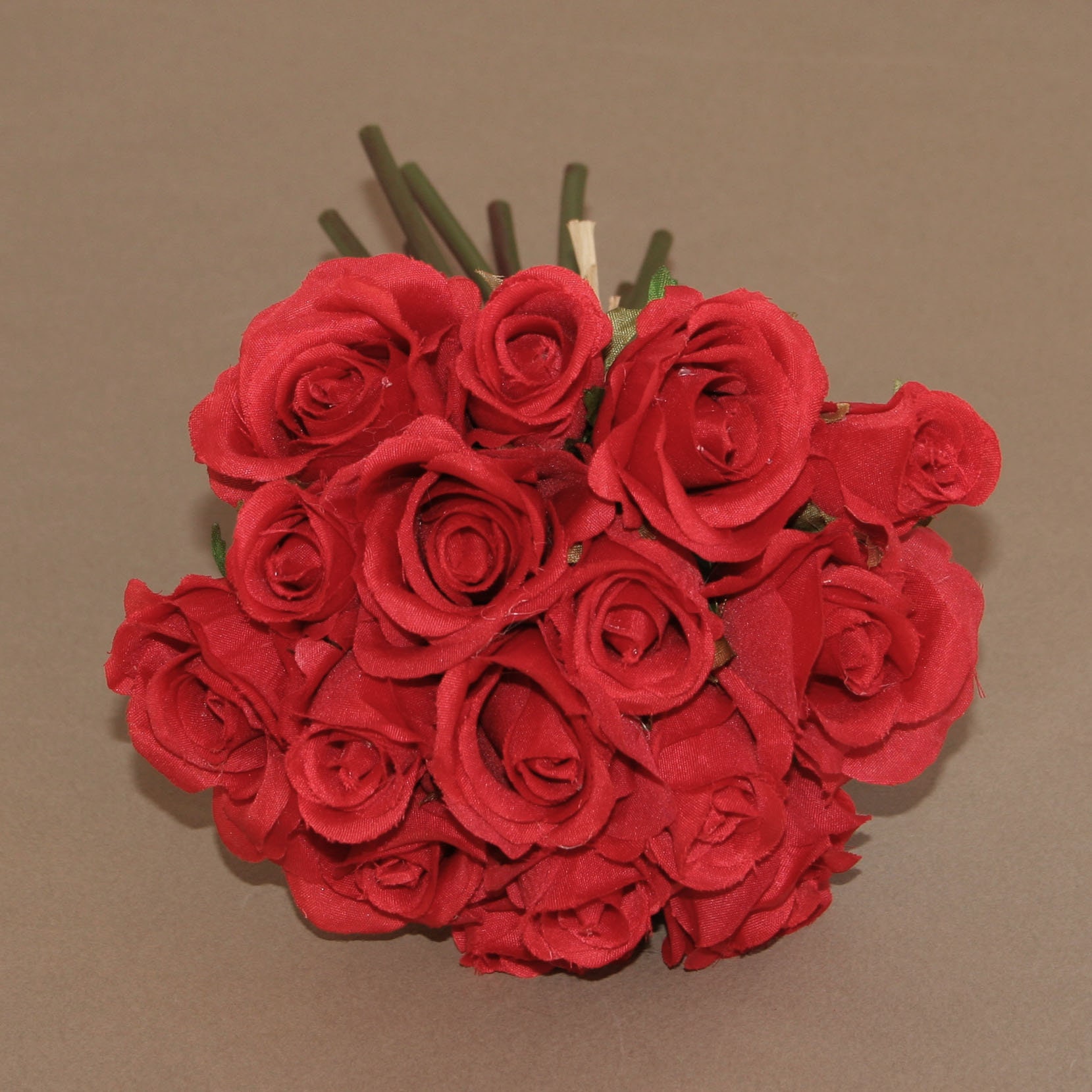Small Red Rose Bouquet Artificial Flowers Silk Flowers - Etsy