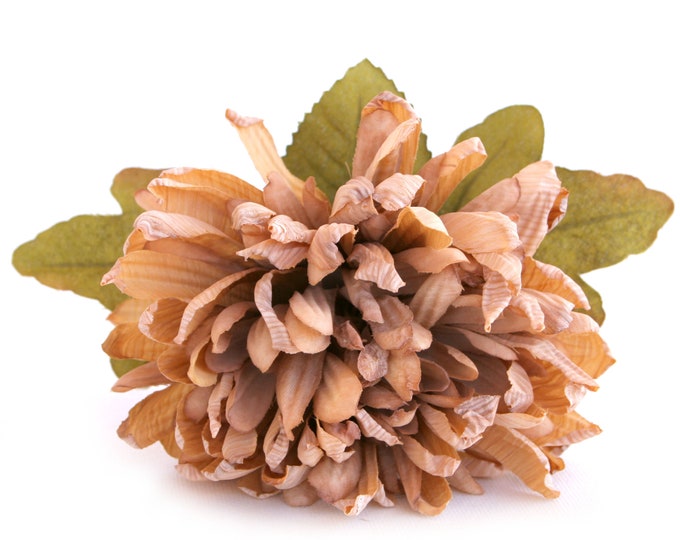 Jumbo Black Mum Artificial Flowers Silk Flower With or | Etsy