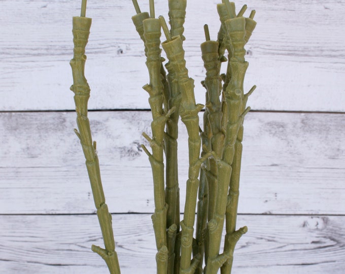 10 Stems for DIY Bouquets - Green and Brown - Etsy