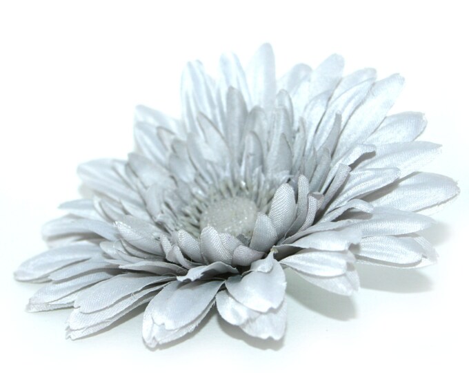 Light Grey or Gray Daisy - Artificial Flowers, Silk Flowers - Etsy
