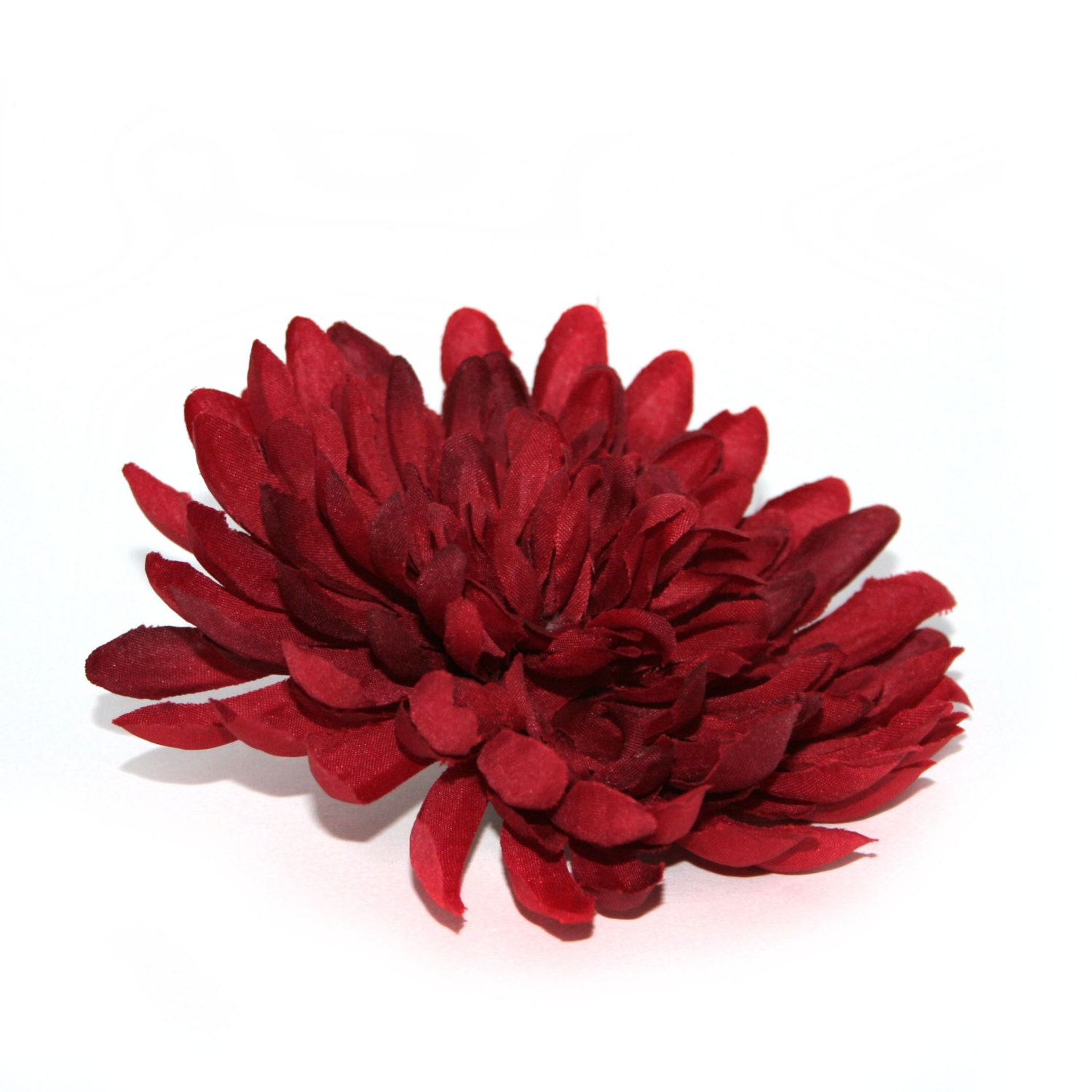 Christmas Red Mum Artificial Flowers Silk Flower Heads - Etsy